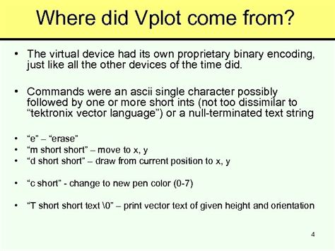 Vplot Or Why I Took 7 ½ Years