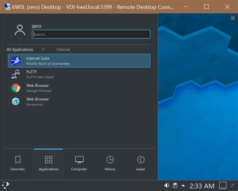 RDP Connection Not Able To Connect To Rdp When Converted To Wsl Issue DesktopECHO KWSL