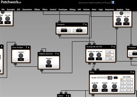 Patchwork Online Modular Synthesizer Updated Synthtopia