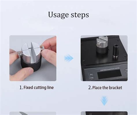 Portable Digital Knife Sharpness Tester 1 To 3kg Force Gauge