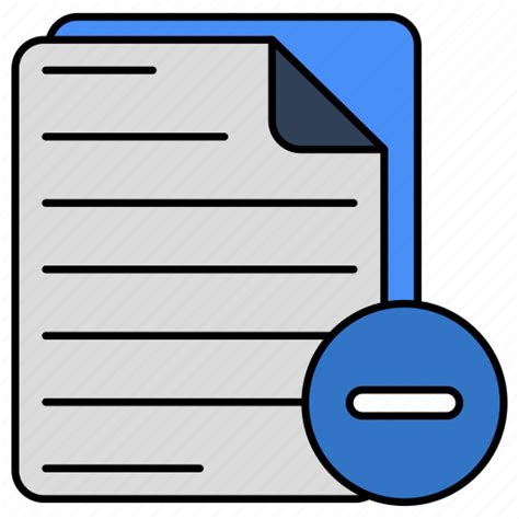 Remove File Remove Document Doc Archive Paper Icon Download On Iconfinder