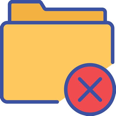 Folder Delete Isolated Vector Icon Which Can Easily Modify Or Edit Vector Art At Vecteezy