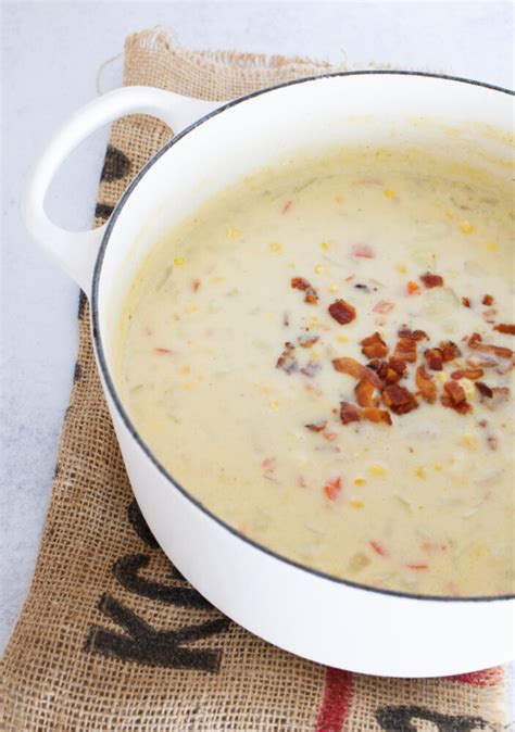 30 Minute Corn Chowder A Bountiful Kitchen
