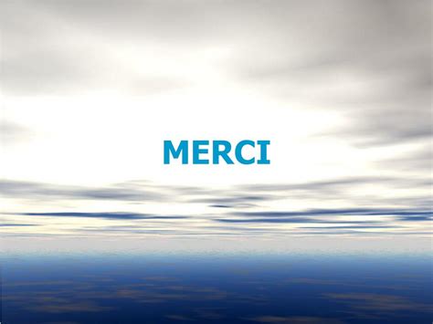 PPT MERCI PowerPoint Presentation Free Download ID