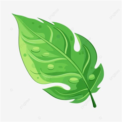 녹색 잎 클립 아트 벡터 스케치팹 만화 스타일로 녹색 휴가 클립 아트 PNG 일러스트 및 벡터 에 대한 무료 다운로드