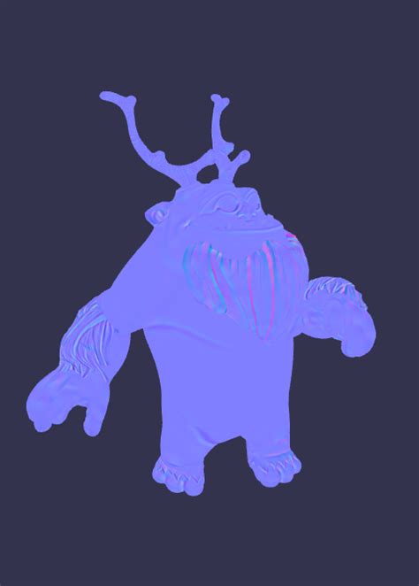 how to create a normal map texture or show normal map texture