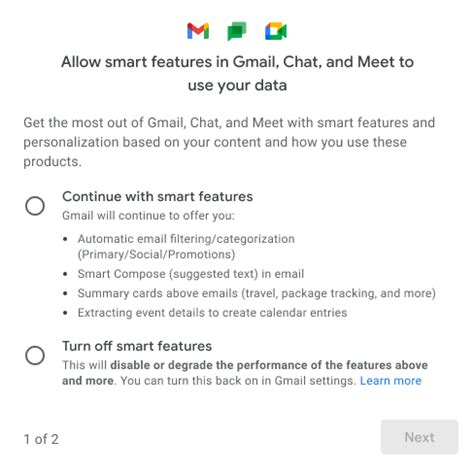 New Gmail Settings Give You More Control Over Your Data