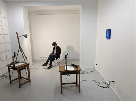 Patrick Tresset Patrick Tresset Is A Brussels Based Artist Who Develops Theatrical