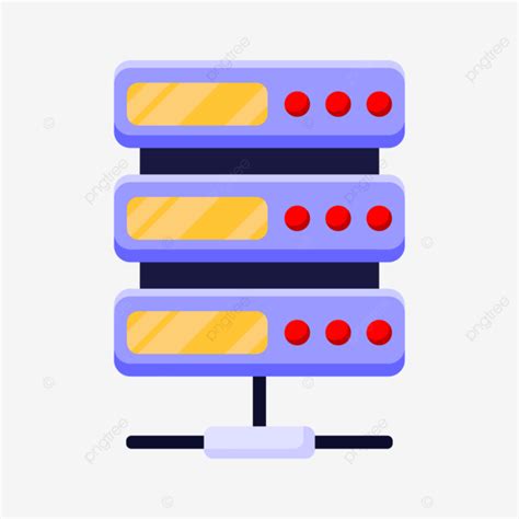 Data Server Icon Vector Server Data Electronics Server Png And