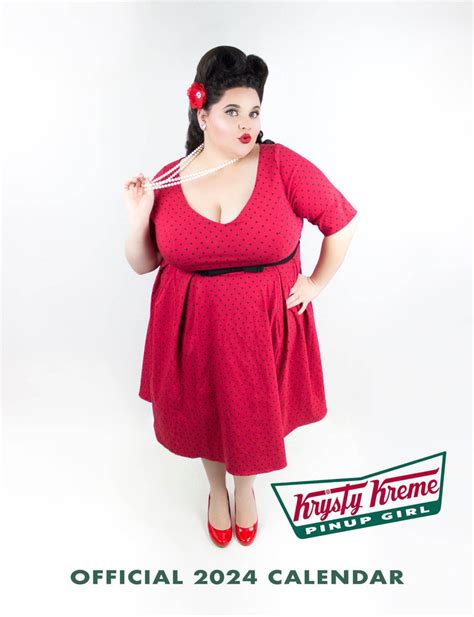 Krysty Kreme Bbw Pinup Calendar Etsy