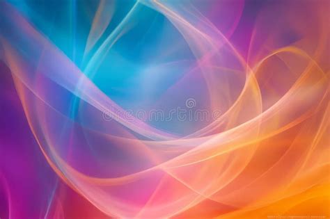 Dynamic Colorful Abstract Background Featuring Soft Translucent