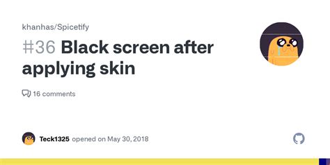 Black Screen After Applying Skin · Issue 36 · Khanhas Spicetify · Github