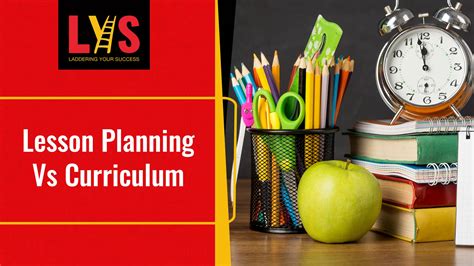 Lesson Planning Vs Curriculum
