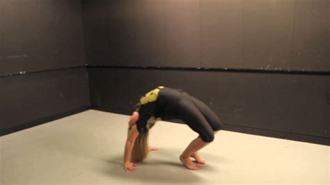 Bridge Backbend And Kickover Beginners Gymnastics Tutorial Youtube