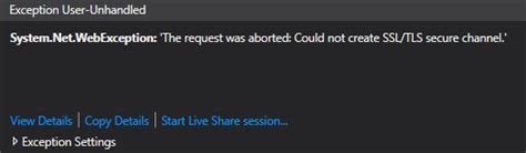 Ssl Requesting Html Over With C Webclient Stack Overflow