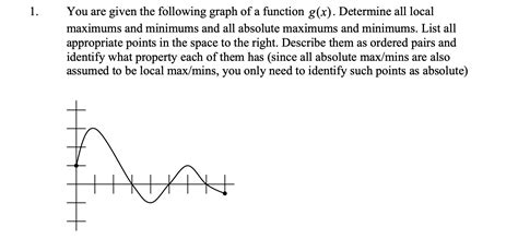 solved you are given the following graph of a function g x