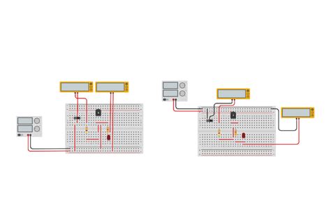 Circuit Design Transistor Sebagai Switching Tinkercad