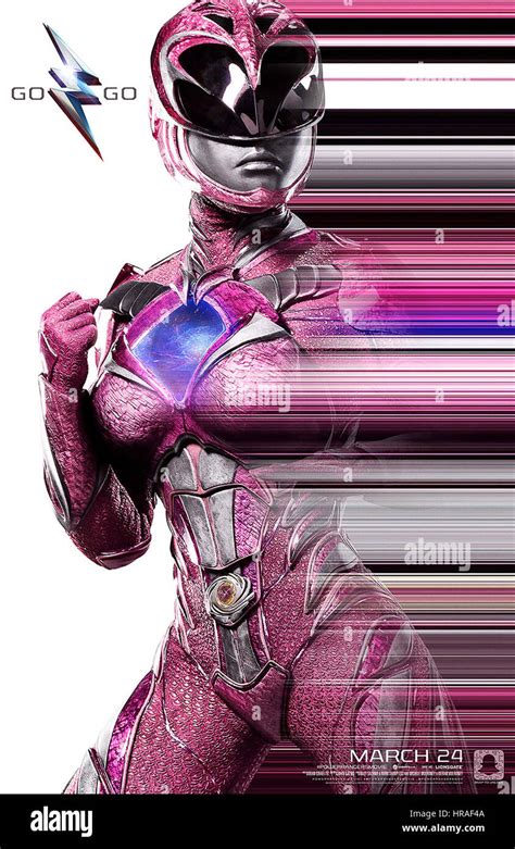 Power Rangers Advance Character Poster Naomi Scott As The Pink Ranger