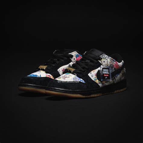 Supreme X Nike Sb Dunk Low “rammellzee” Sneaktorious
