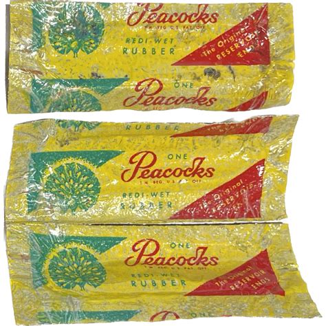 Condom Prophylactics Peacocks