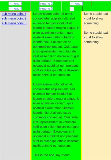 Responsive Fluid Multi Column Layouts The Div Order Problem I Linux Blog Dr Mönchmeyer
