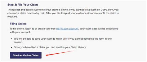 Usps How To File A Claim Online