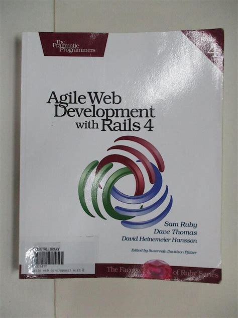 【露天書寶二手書t3 電腦 i8v】agile web development with rails 4 ruby sam thomas