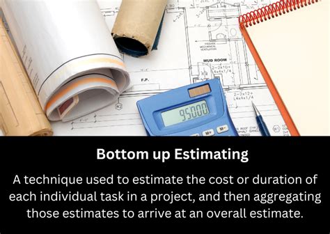 What Does Bottom Up Estimating Mean Project Management Dictionary Of Terms