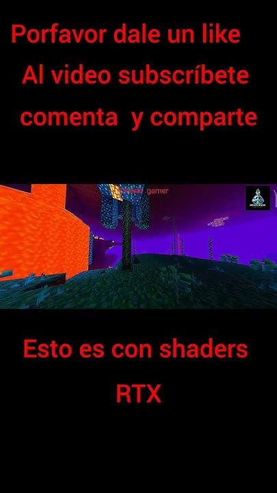 Minecraft Rtx Bosque Distorsionado Youtube