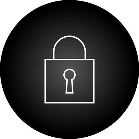Closed Padlock Vector Icon 23391226 Vector Art At Vecteezy