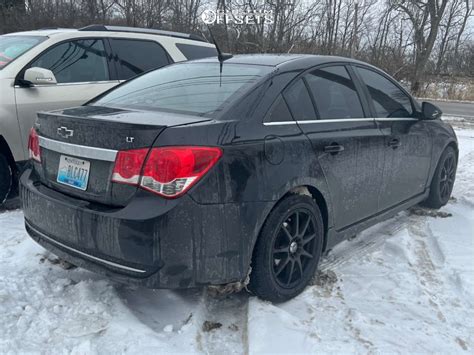2012 Chevrolet Cruze With 17x8 38 Enkei Edr9 And 22555r17 Ironman