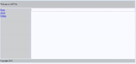 Creating Master Page In Aspnet 2010 Codeproject