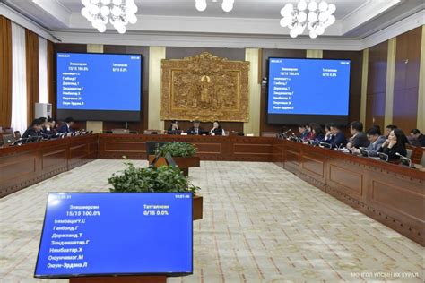 ТББХ Монгол Улсын Үндсэн хуульд оруулах өөрчлөлтийн төслийн гурав дахь