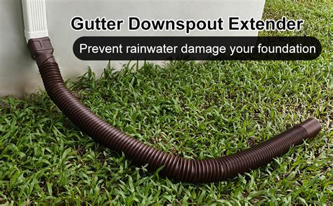 Polardays 7ft Long Gutter Downspout Extensions Outer Diameter 3
