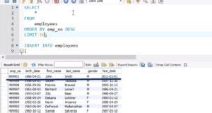 MySQL FROM Statement