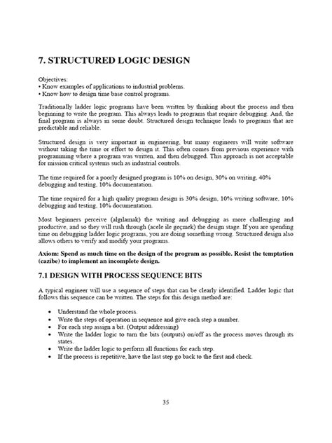 Plc Course Notes 4 Pdf Design Debugging