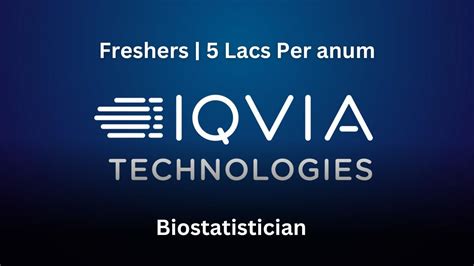 Iqvia Hiring Biostatistician