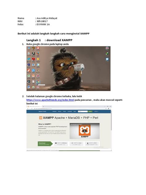 dan instal xampp pdf