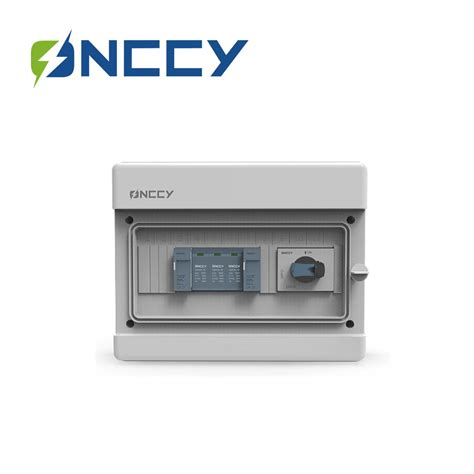 Factory Solar Panel Input Safe Solar System PV Combiner Box Combiner Box And Electrical