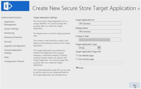 How To Configure Performancepoint Services To Use Secure Store In