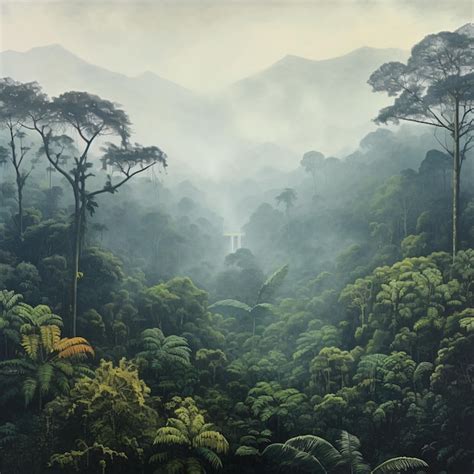 Premium AI Image Rainforest