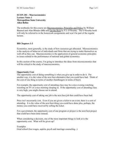econ 311 lecture notes 1 metropolitan state university