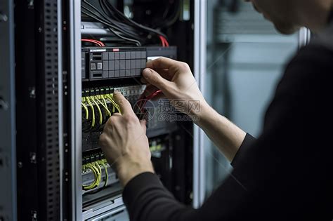男人维修服务器高清图片下载 正版图片600893561 摄图网