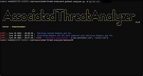 Associated Threat Analyzer Detects Malicious Ipv4 Addresses And