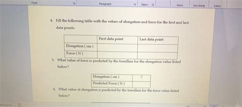 Solved Lab Activity Extracting Information From A Graph Chegg
