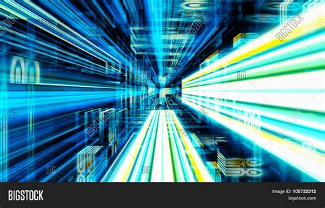 Streaming Data Image Photo Free Trial Bigstock