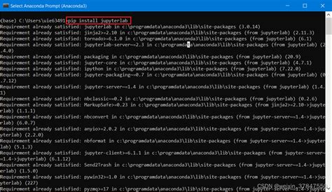 Jupyter Lab的安装及使用anaconda如何启动jupyterlab Csdn博客
