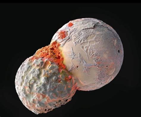 Microscopic Dust Particles Under An Electron Microscope Resembles