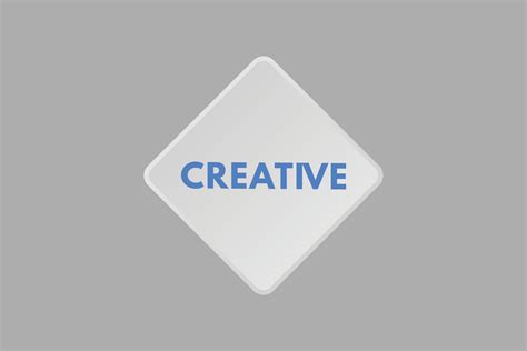 Creative Text Button Creative Sign Icon Label Sticker Web Buttons 23399592 Vector Art At Vecteezy