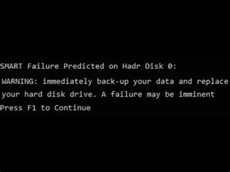 What Is The Smart Hard Drive Failure Warning Darwin S Data